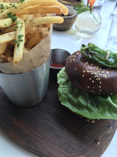 Westwood: Burger at the Audrey at The Hammer Museum | The Minty